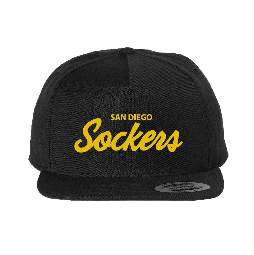 SD SOCKERS SNAPBACK HAT (BLACK) – Flite Sports