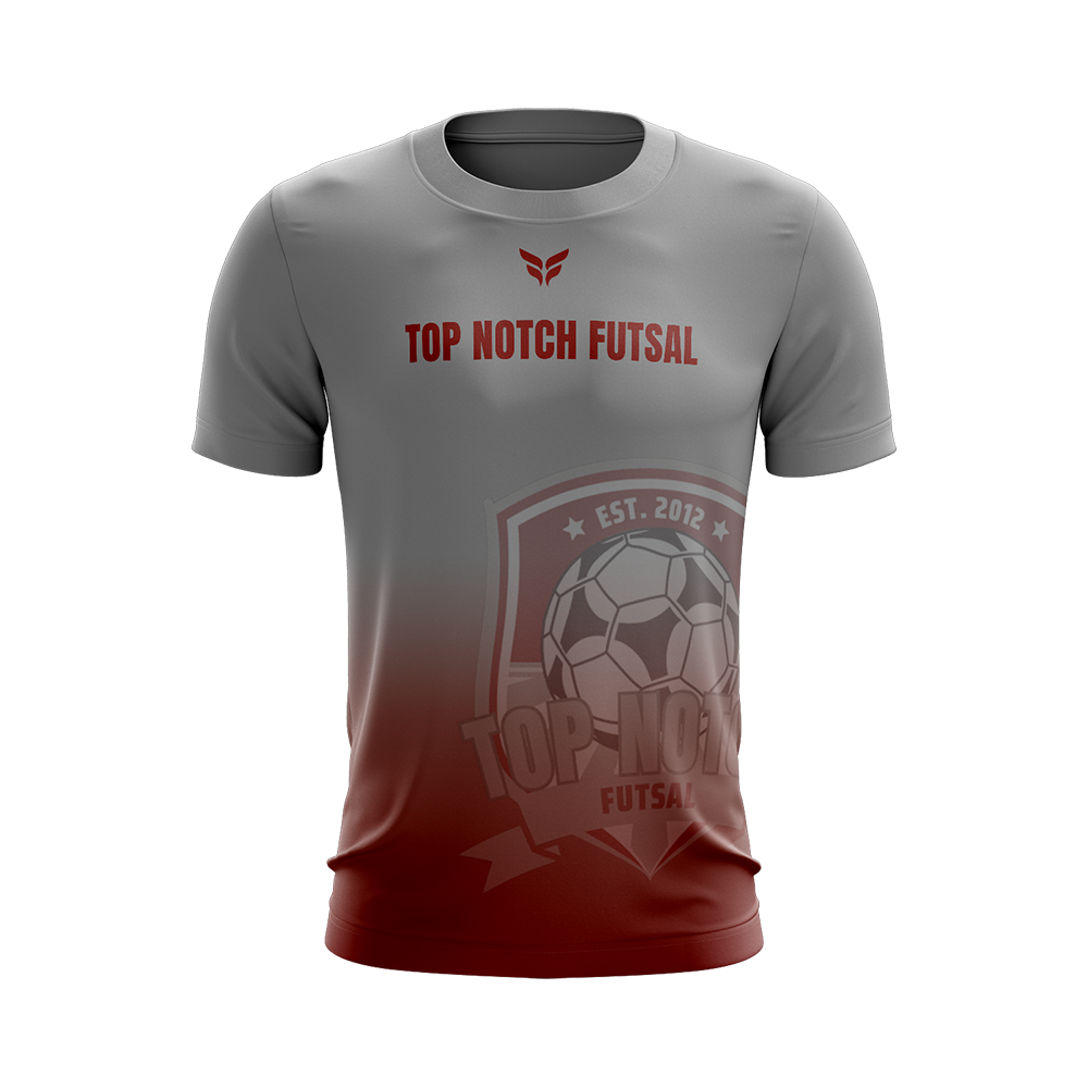 TOP NOTCH FUTSAL GAME JERSEY SS (GREY) – Flite Sports