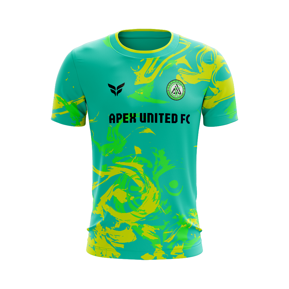 APEX UNITED PRACTICE JERSEY SS (TEAL/YELLOW) – Flite Sports