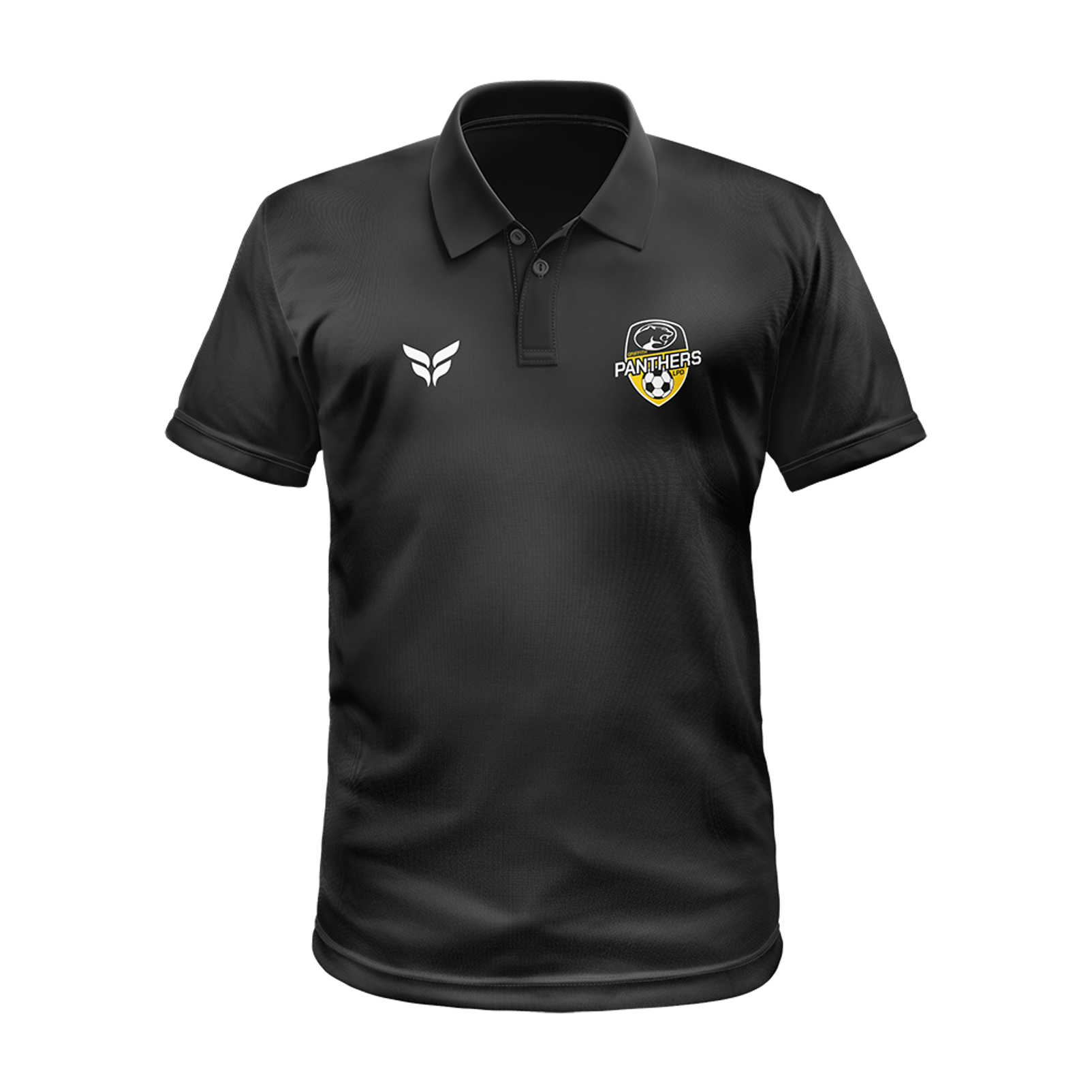 GRIFFITH PANTHERS HS POLO SHIRT (BLACK) – Flite Sports