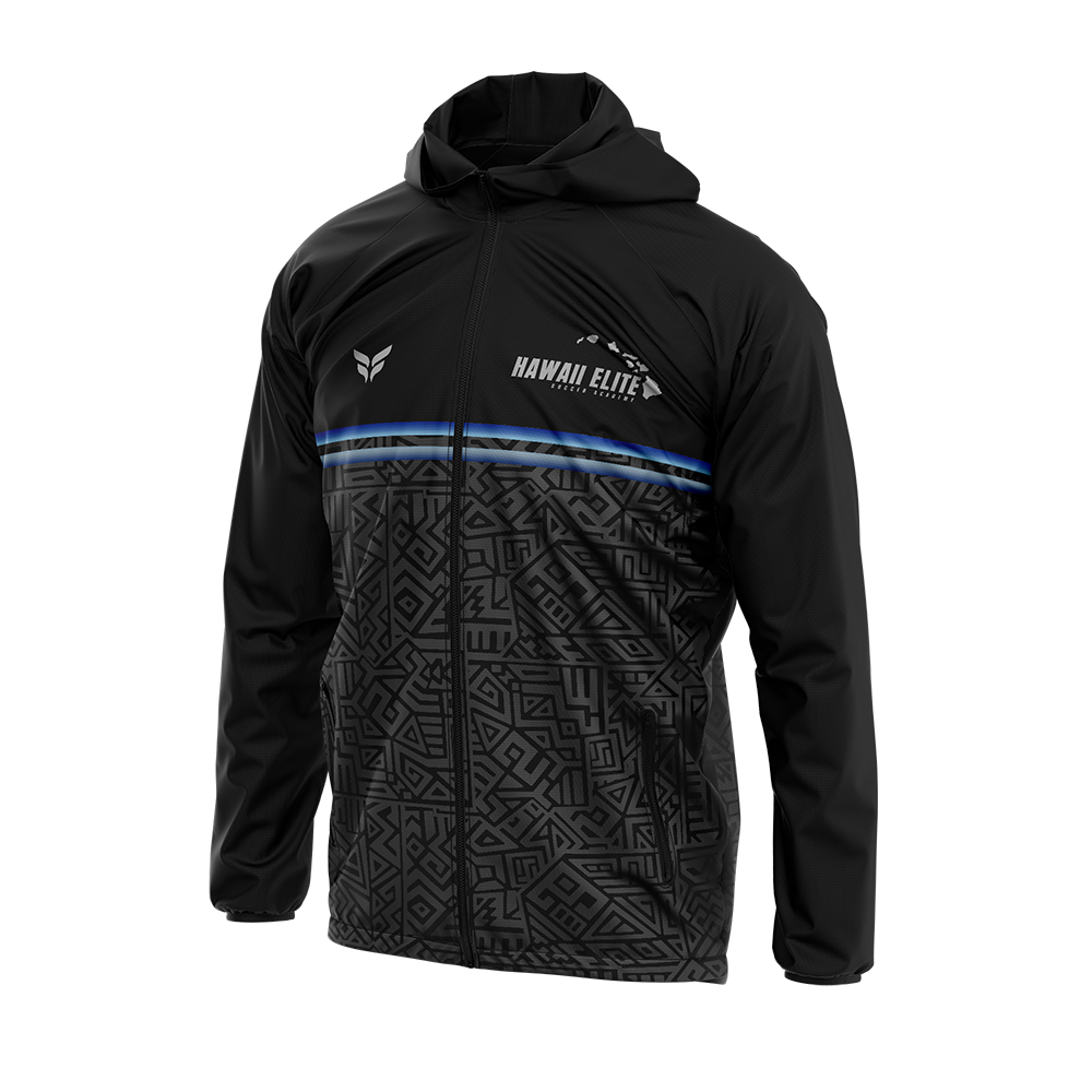 HAWAII ELITE WINDBREAKER JACKET (BLACK) – Flite Sports