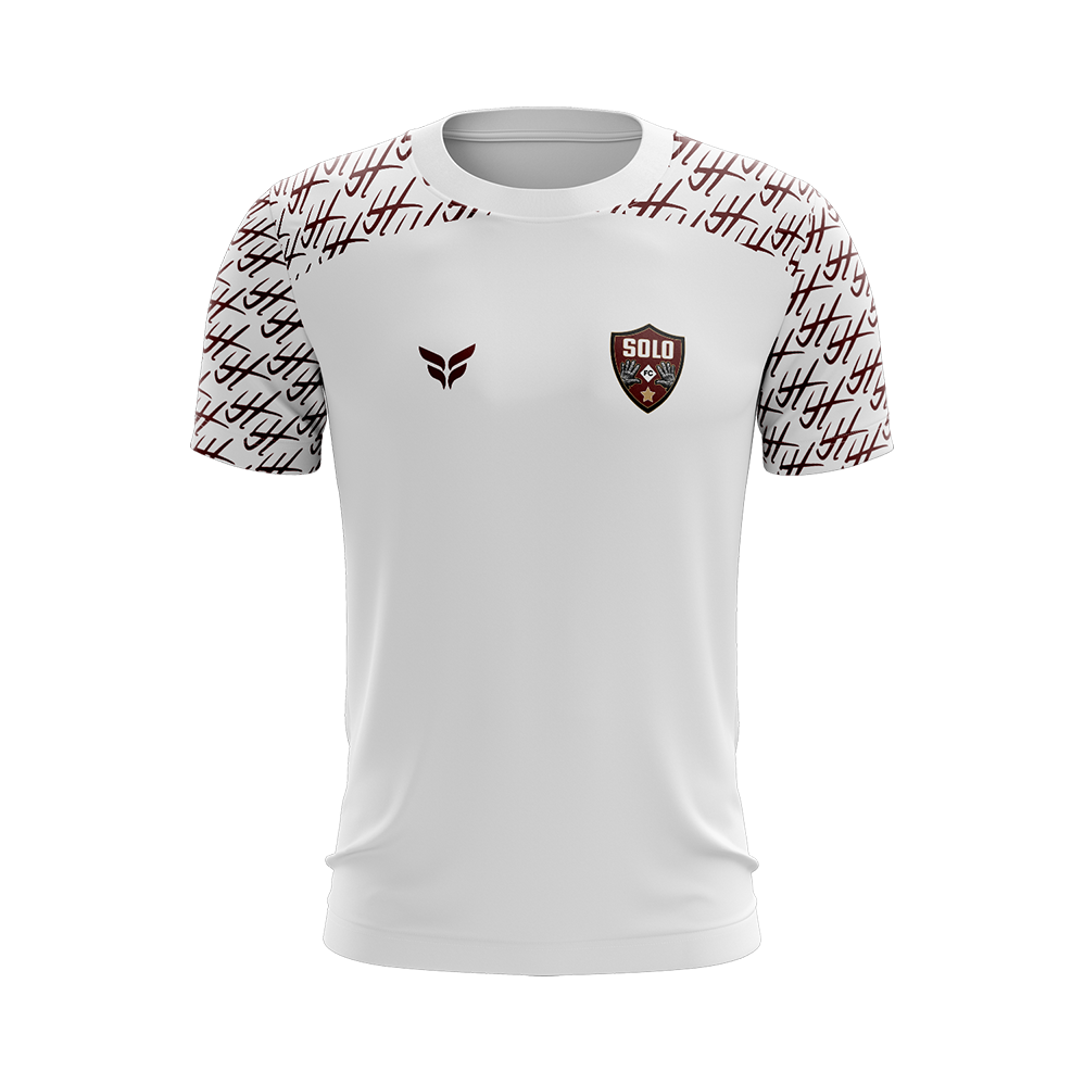 SOLO FC TRAINING JERSEY SS (WHITE) – Flite Sports