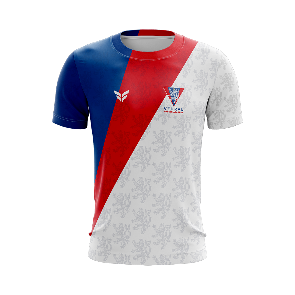 VEDRAL TRAINING TOP SS (BLUE RED WHITE) – Flite Sports
