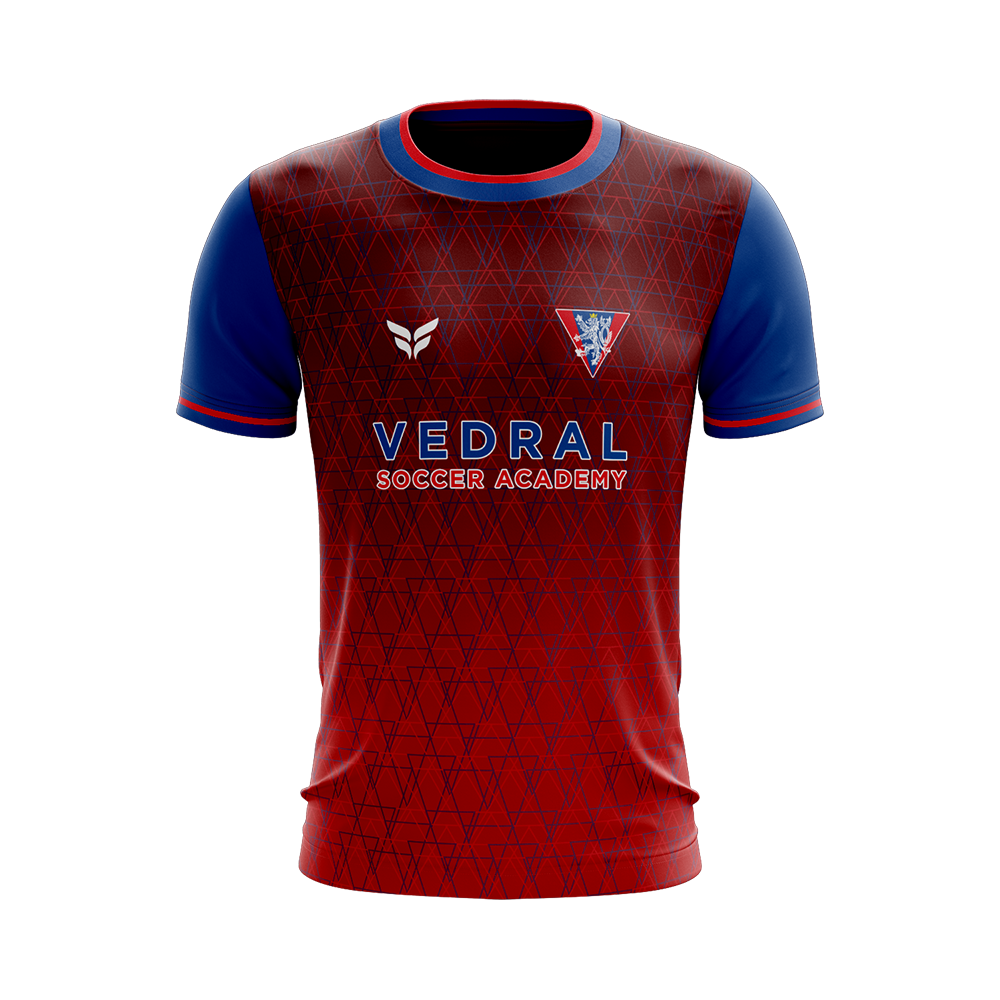 VEDRAL TRAINING TOP SS (RED BLUE) – Flite Sports
