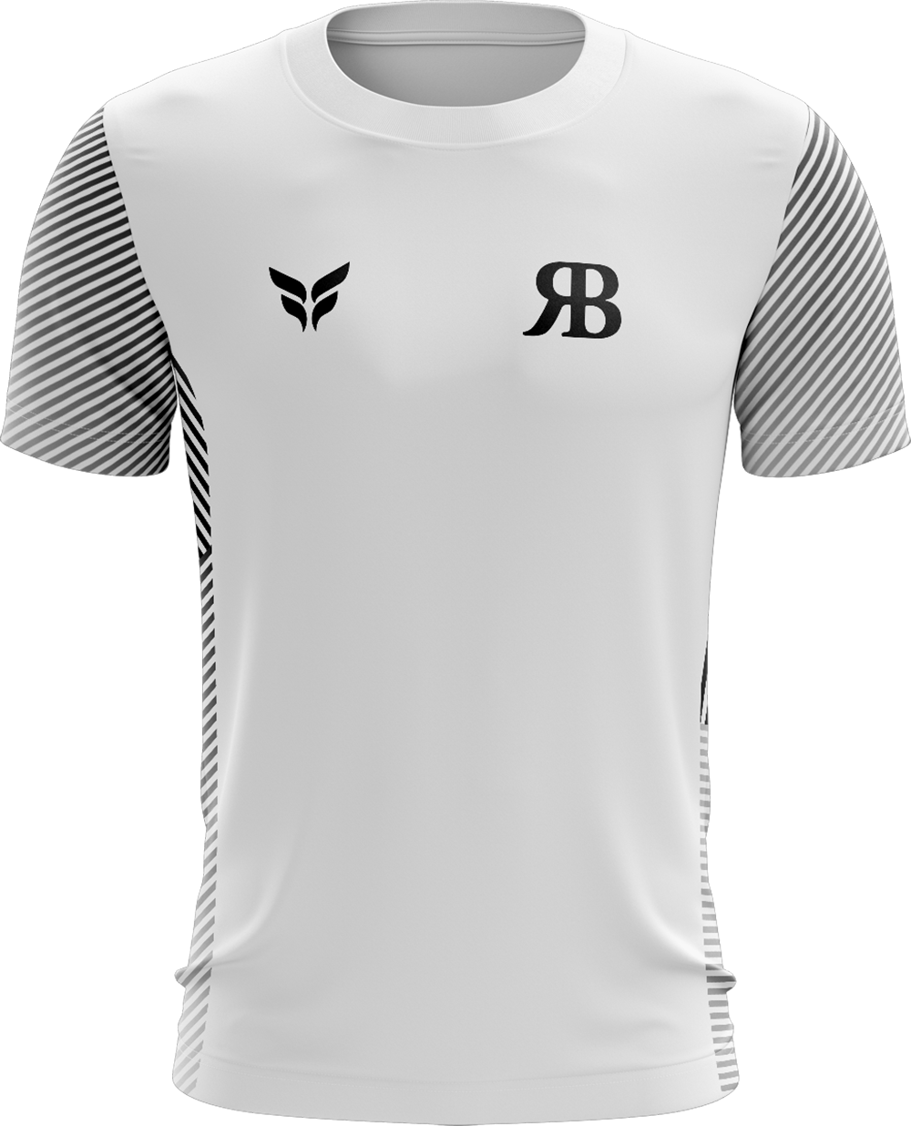 RB SHORT-SLEEVE TRAINING TOP (WHITE) – Flite Sports